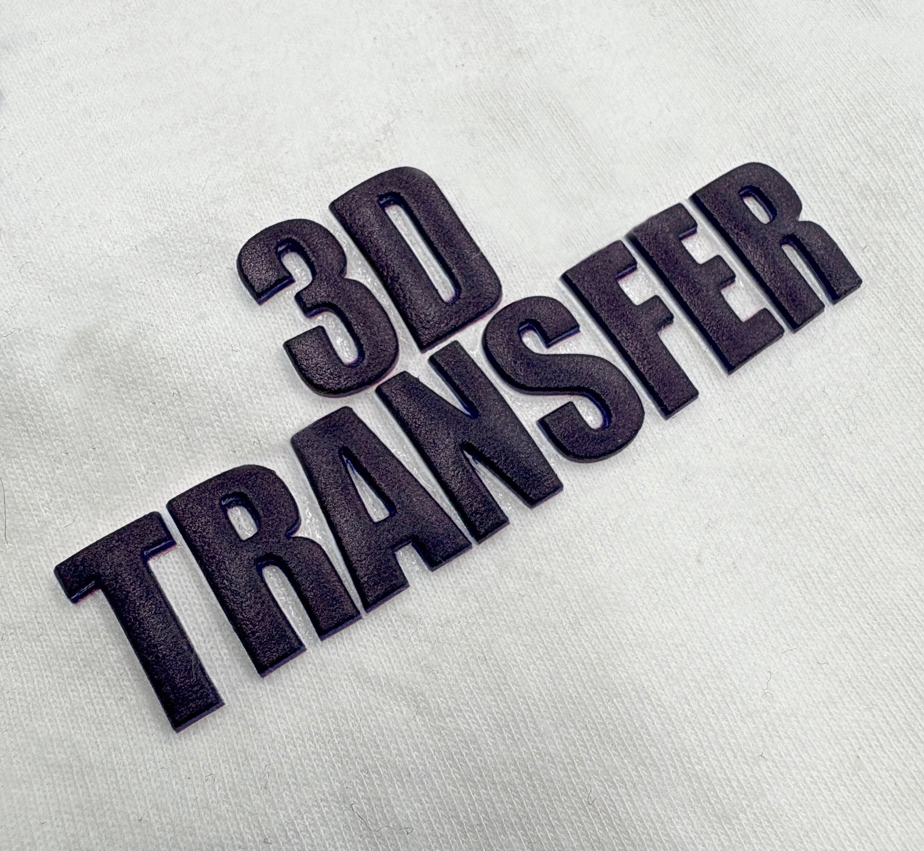 3D Raised Rubberized Transfer – DTF Printing NY