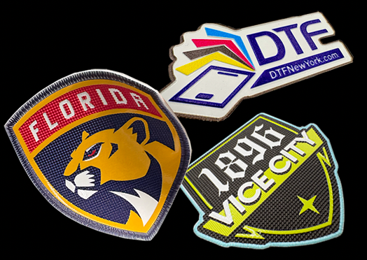 Patches Custom 3D – DTF Printing NY